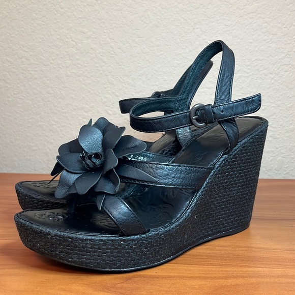Born | Shoes | Born Flower Wedges | Poshmark